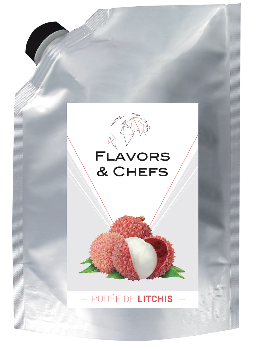 Lychee Puree Ambient 1ltr – strawberryred