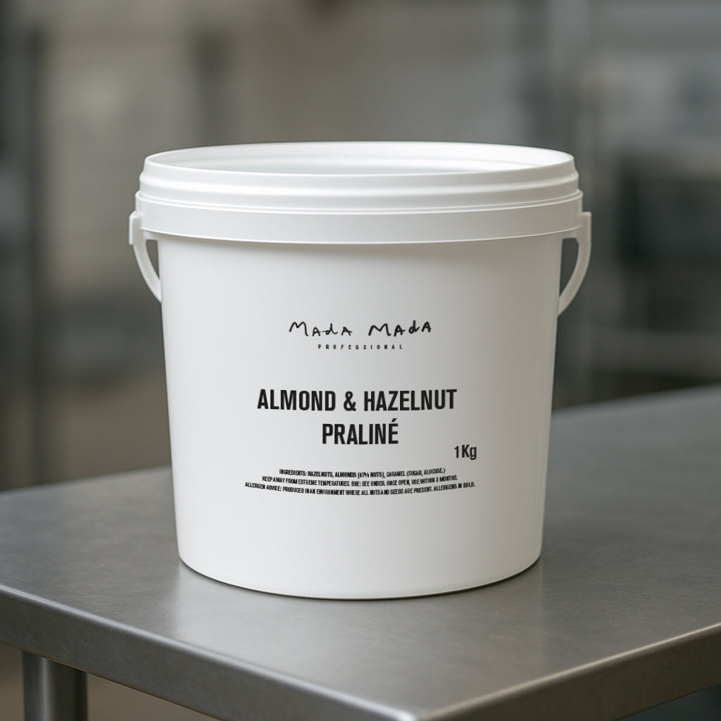 Mada Mada Almond and Hazelnut Praliné 67% 1KG – strawberryred