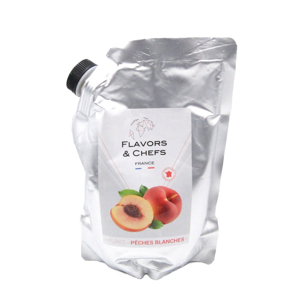 White Peach Puree Ambient 1kg – strawberryred