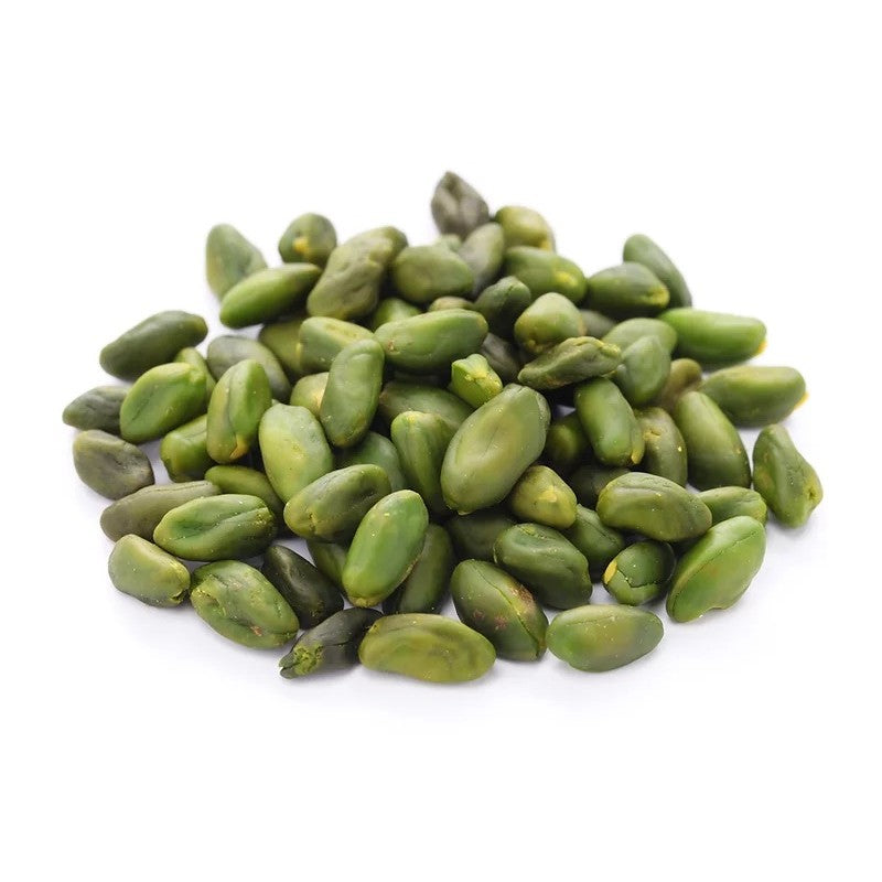 Green pistachios store
