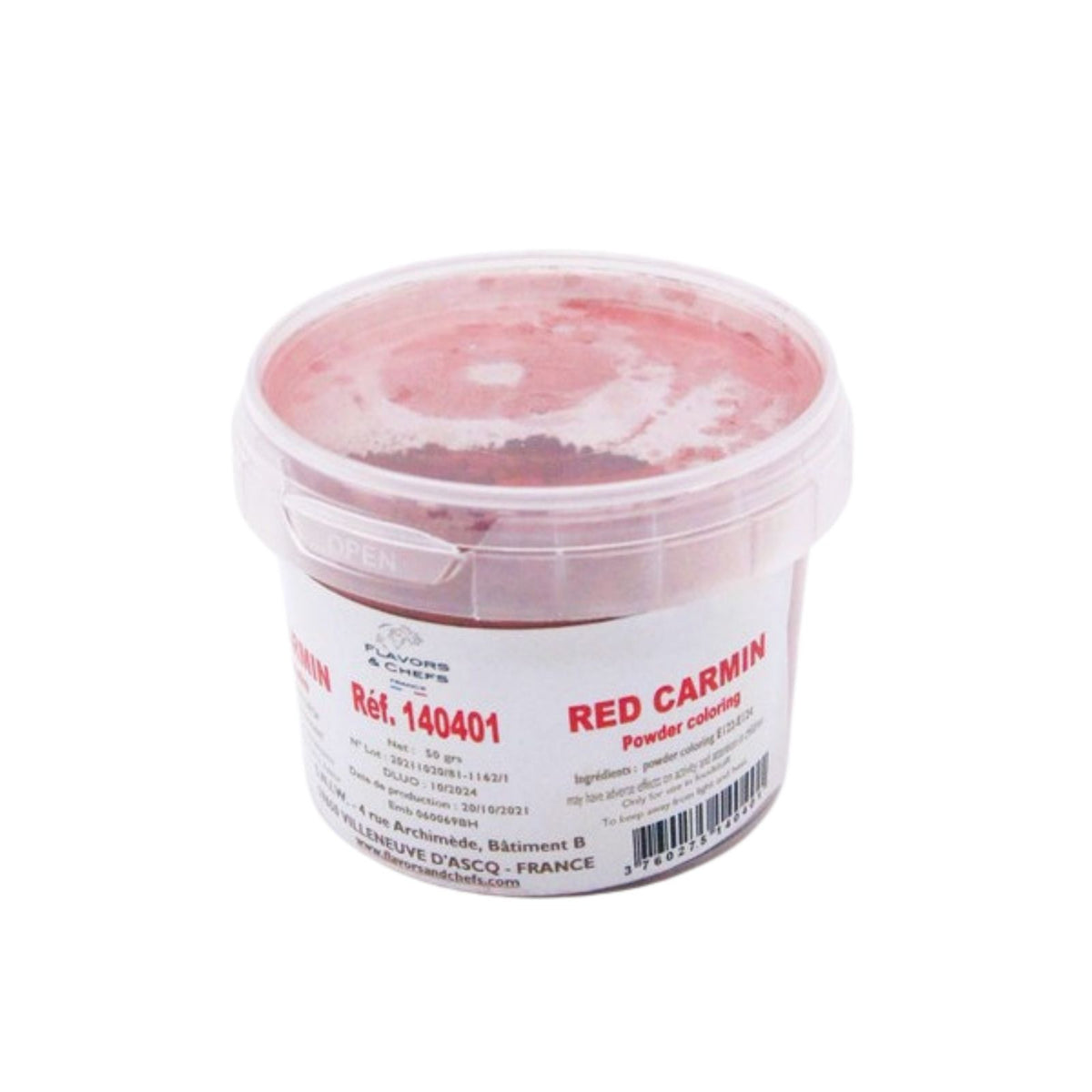 Hydro Carmin Red Colour Powder 50g – strawberryred