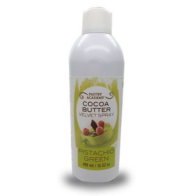 Pastry Academy Pistachio Cocoa Butter Velvet Spray 400ml – strawberryred